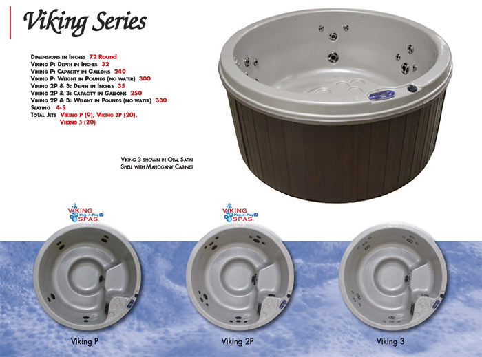 Viking Spas Available From Viscount Pools West Your Spa Source!
